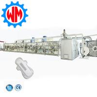 China Fully Automatic Women Sanitary Pad Making Machinery Global Export for sale