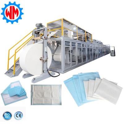 China Lower Energy Underpad Production Line 380V 50HZ Full Automatic Stacker with CE for sale