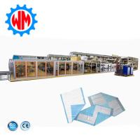 China Automatic Underpad Making Machinery Fluff Pulp SAP Underpad Manufacturing Machinery for sale
