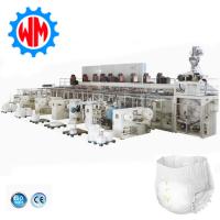China 500-600pcs/Min Baby Pants Making Machine Baby Training Pants Production Line for sale