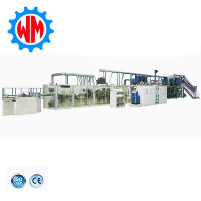 China 2025 New High Speed Pet Diaper Making Machine with Packaging System for sale