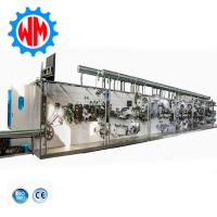 China Full Servo Pet Disposable Diaper Making Machine Easy Operation for sale