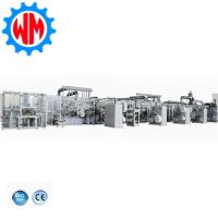 China PLC Panty Liner Making Machine With Packaging System Easy Operation for sale