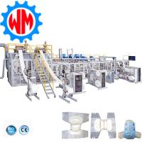 China Powerful Factory Full Servo 350PCS/Minute Adult Diaper Making Machinery Global Export for sale