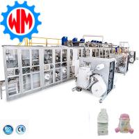 China Full Servo 700pcs/min Baby Diaper Making Machine CE ISO9001 Certificate for sale
