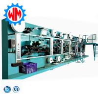 China Auto Stacker Diaper Packaging Machine CE Sanitary Pad Sealing Machine for sale