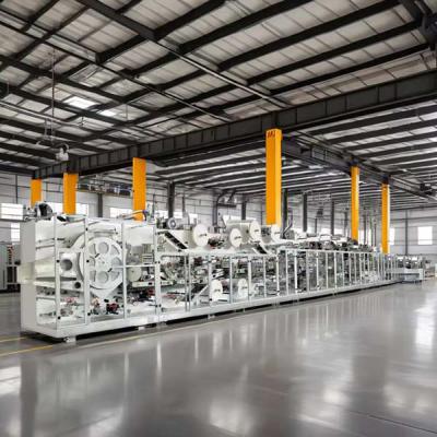China Advanced Adult Diaper Making Machine for Green Development and Waste Reduction for sale