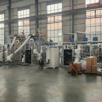 China Professional Factory Full Servo Adult Diaper Making Machine 380V 50Hz with Packaging System for sale
