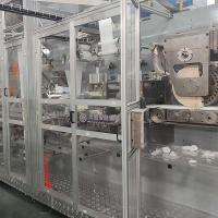 China High Standard Full Servo Adult Diaper Making Machinery with PLC Control System for sale