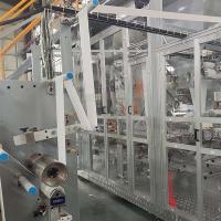 China High Standard Full Servo Adult Diaper Making Machinery with PLC Control System for sale