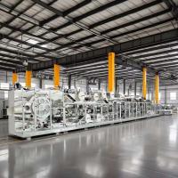 China High Speed Adult Diapers Production Line 250-400 Pieces/Min Intelligent System for sale