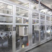 China High Efficiency Full Servo Sanitary Pad Making Machinery Export to Southeast Asia for sale