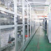 China Full Servo Big Ring Waist Baby Diaper Making Machine Easy Operation Customized for sale