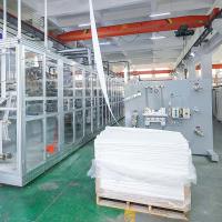 China Easy Maintenance Full Servo Big Ring Waist Baby Diaper Making Machine with CE for sale