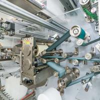 China Easy Maintenance Full Servo Big Ring Waist Baby Diaper Making Machine with CE for sale