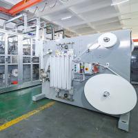 China Lower Energy Full Servo Big Ring Waist Baby Diaper Production Line with CE for sale
