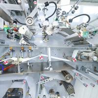 China Global Export Full Servo Big Ring Waist Baby Diaper Making Machinery Customized with CE for sale