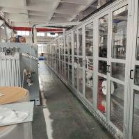 China New Design Full Servo Big Ring Waist Baby Diaper Making Machine with Packaging System for sale