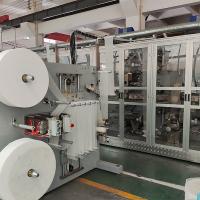 China New Design Full Servo Big Ring Waist Baby Diaper Making Machine with Packaging System for sale