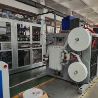 China High Speed Baby Diaper Manufacturing Machine PLC Control Customizable for sale