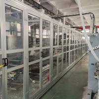 China Disposable Baby Diaper Making Machine 600pcs Per Minute with Packaing System for sale