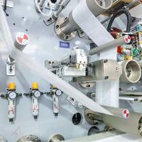 China High Speed Baby Diapers Making Machine Small Scale Diaper Production Line for sale