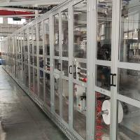 China High Efficiency Baby Diaper Machine Low Noise Diaper Manufacturing Plant for sale