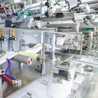 China High Efficiency Baby Diaper Machine Low Noise Diaper Manufacturing Plant for sale