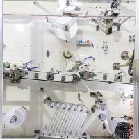 China Small Scale Sanitary Napkin Making Machine 380V 50HZ Ladies Pad Manufacturing Machine for sale