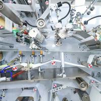 China Womeng Intelligent Equipment Full Servo Sanitary Napkin Production Line with CE for sale