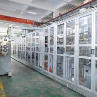 China PLC Intelligent Baby Diapers Making Machine Early Warning System Export to Middle East for sale