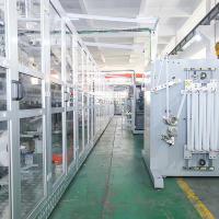 China Easy Maintenance Baby Diaper Making Machine Automated Material Distribution for sale