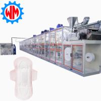 China Hot Sell New Design Sanitary Pad Production Line with Packaging Machine Easy Operation for sale