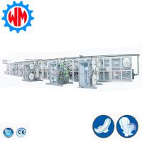 China Professional Design 1200pcs/min Sanitary Pad Production Line with Raw Material Export for sale