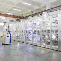 China Professional Design 1200pcs/min Sanitary Pad Production Line with Raw Material Export for sale