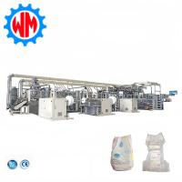 China Stable Production 800pcs/min Baby Diaper Making Machine Supply chain adaptation for sale