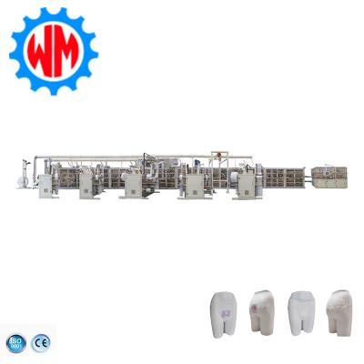China New Technology CE ISO Lady Pants Menstrual Panties Making Machine High Speed Stable Work for sale
