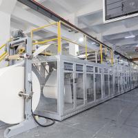 China Energy-saving Full Servo Mattress Pad Machine Underpad Production Line Auto Stacker for sale