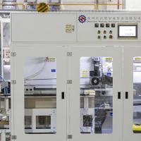 China Energy-saving Full Servo Mattress Pad Machine Underpad Production Line Auto Stacker for sale