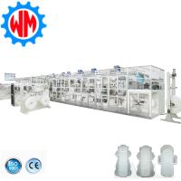 China Advanced Design High Quality Full Servo Sanitary Pad Making Machine 1500pcs/min for sale