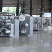 China Full Servo Sanitary Pad Machinery Lady Pants Menstrual Panties Making Machine for sale