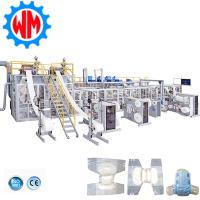 China Full Servo Adult Diaper Production Line High Efficiency Eqiupment for sale