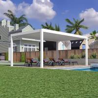 China Low Maintenance Aluminium Pergola Outdoor Protect Plants And Beautify Your Garden With A Green Roof for sale