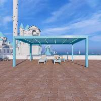 China Durable and Versatile Aluminum Gazebo / Aluminium Pergola Outdoor Living Area for sale