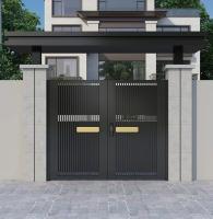 China Laser Cutting Decoration Privacy Garden Gate Aluminium Anti Fading And Low Thermal Expansion for sale
