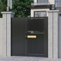 China Laser Cutting Decoration Privacy Garden Gate Aluminium Anti Fading And Low Thermal Expansion for sale
