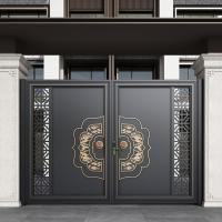China Security aluminum courtyard gates Anti Theft Villa Front Door T5/T6 for sale