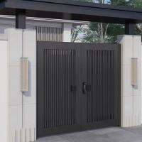 China Modern External Sliding Doors For Chinese Square Powder Coated Aluminum Doors for sale