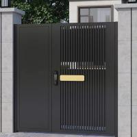 China Modern External Sliding Doors For Chinese Square Powder Coated Aluminum Doors for sale