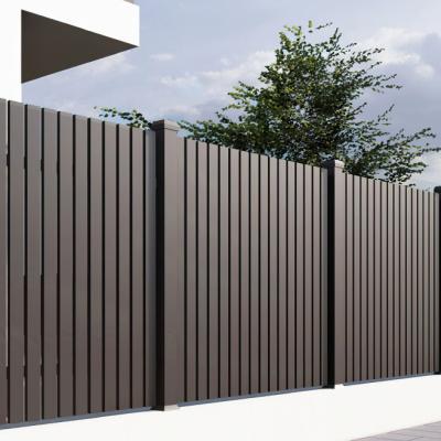 China Customizable Ornamental Aluminum Fence With Laser Cut Designs For Environmental Adaptation for sale